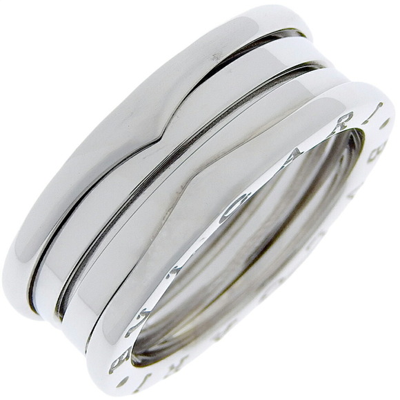 BVLGARI | Accessories | Bvlgari Bzero Ring B Zero One 2 Band K18 White Gold No 18 Mens | Poshmark